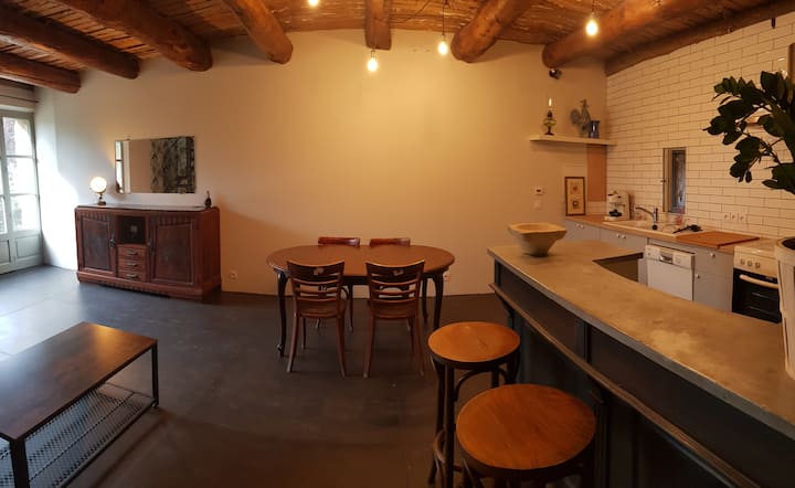 "Le Refuge" Appartement Entier Au Pied Du Luberon - Cheval-Blanc
