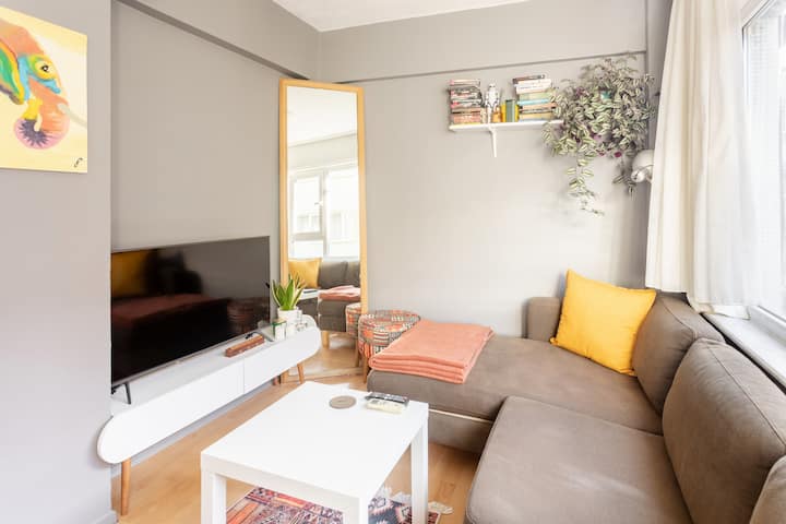 Cozy House In The City Center 1+1/şişli - Şişli