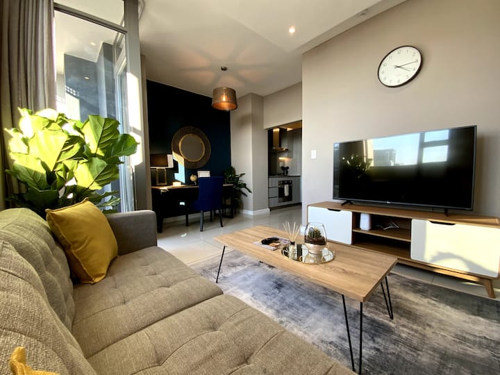 Modern Luxury High Rise 1 Bed Apartment Rosebank - Johannesburgo