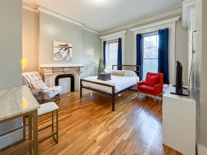 (T3) Fresh & Fun Studio In Heart Of South End - Boston, MA