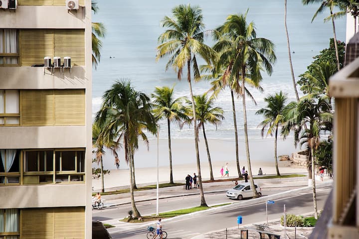 Pitangueiras Luxuoso Vista Mar Wi Fi Serv. Praia. - Guarujá