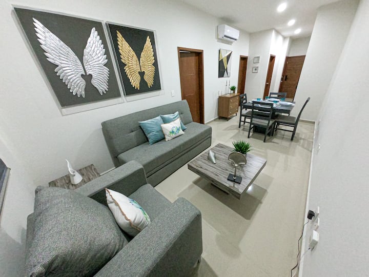 Hermoso Departamento A 2 Minutos De La Playa - 馬薩特蘭
