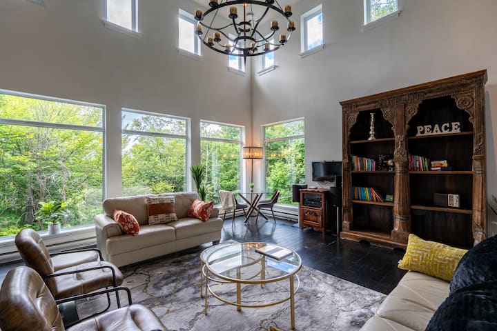 Chalet Prestige Spacieux Et Paisible Pour 10 Pers. - Mont-Gabriel