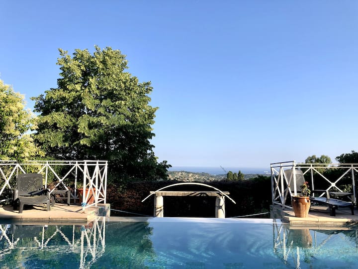 Panorama View And Private Pool - Cagnes-sur-Mer