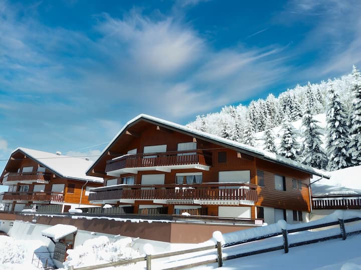 Studio Rénové 3 éToiles 4 Couchages Avec Garage - La Clusaz