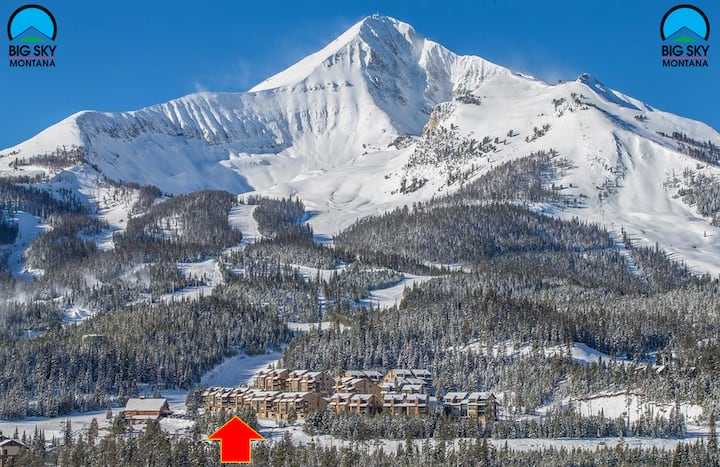 New Reno Ski In/out Duplex W/ Private Hot Tub - Big Sky, MT