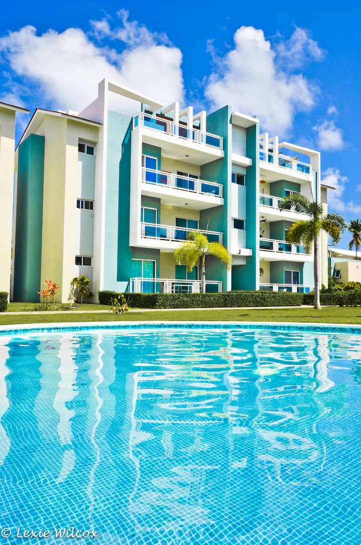 Desirable, Stylish 2 Bed / 2 Bath ,Great Wifi ! - Punta Cana