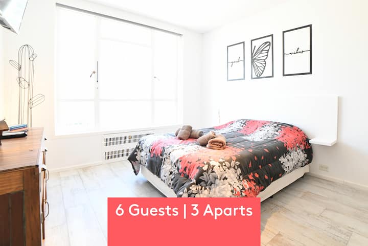 12fj 13c | 6 Guests At 3 Aparts Same Building - Provincia de Buenos Aires
