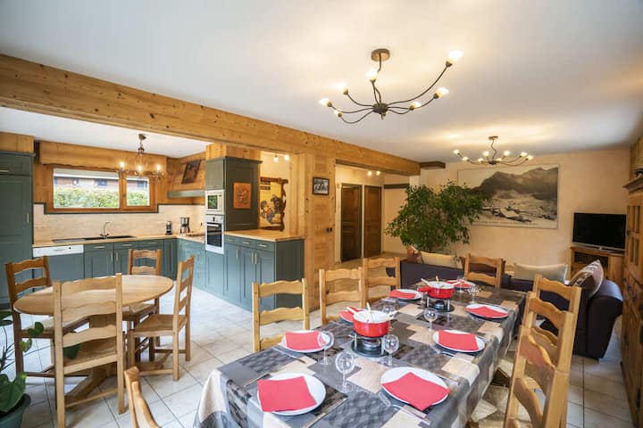 Chalet 9 Personnes Proche Télécabine Du Linga - Les Portes du Soleil