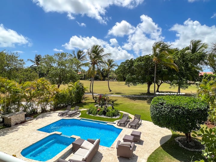 5 Bd Villa With Private Pool, Cocotal Golf Club - Punta Cana