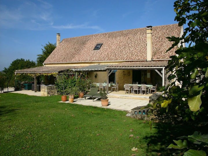 Grand Gîte Dans Maison Périgourdine Avec Piscine - Aquitaine