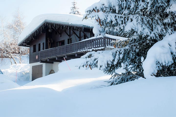 Prachtige Chalet L'hermine In De Franse Alpen - Crest-Voland