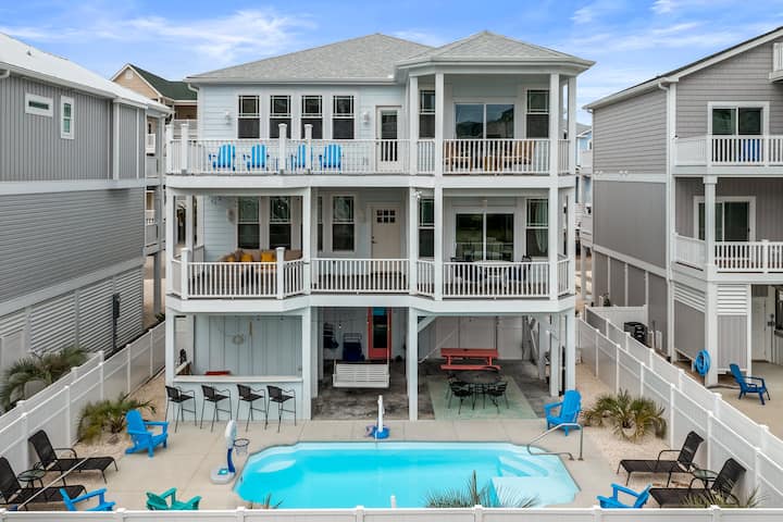Luxurious Getaway | Private Pool | Islander Resort - Ocean Isle Beach, NC