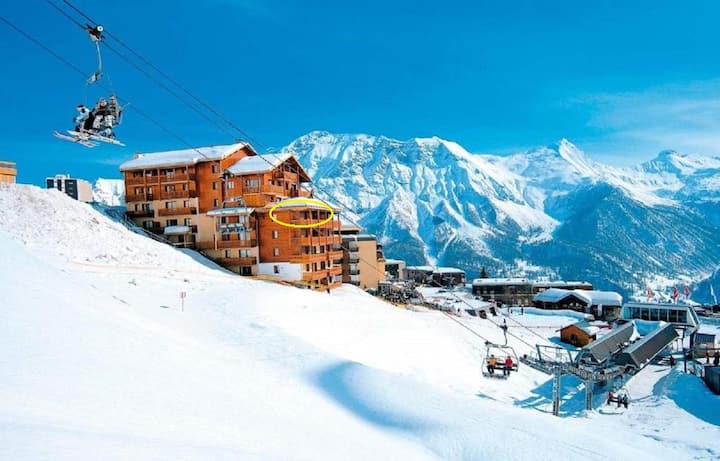 Appt 3☆, 6 Places Aux Pieds Des Pistes D'orcières - Orcières Merlette