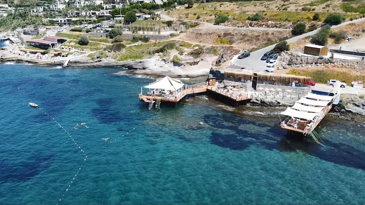 Yalikavak Sunset View, Private Pier, Garden Villa - Gündoğan