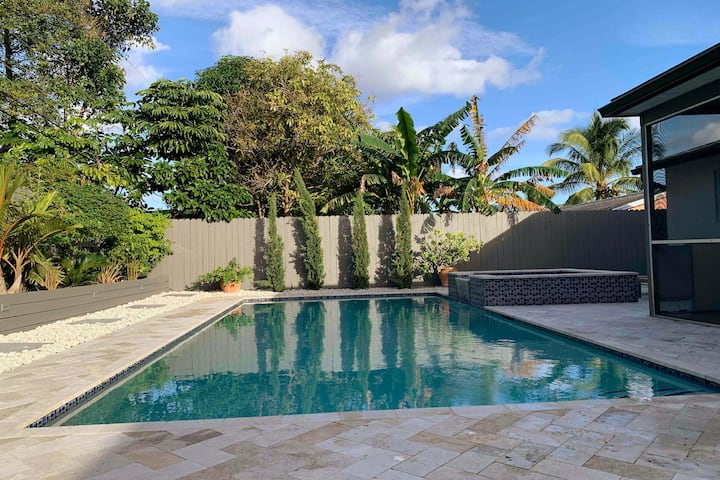 Retreat/salt Water Heated Pool/summer Available - Lake Eden, Boynton Beach