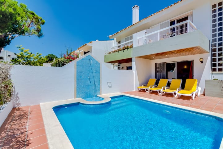 Vila Brasil, 3bdr Vila With Private Pool - Quarteira