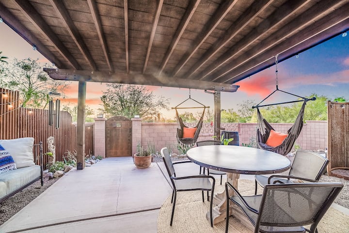 Serene Private Courtyard & Outdoor Shower - Oro Valley, AZ
