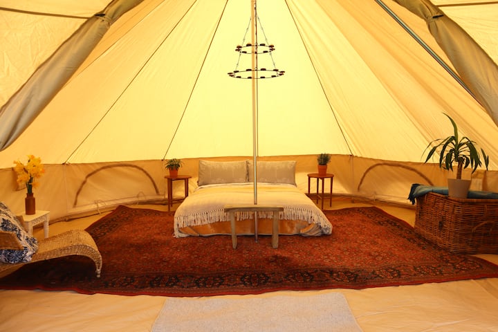 1-bedroom Star Bell Tent, Wild Glamping #3 - Port Isaac