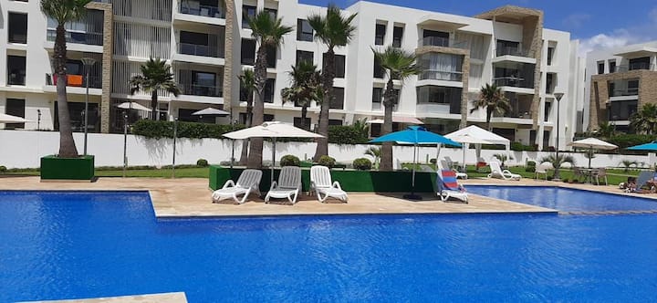 Appartement Résidence Avec Piscine, Tout Confort - Rabat