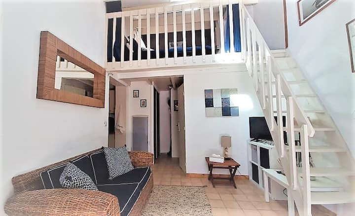 Maison Climatisée-5 Pers 3 Lits/terrasse/véranda - Gruissan
