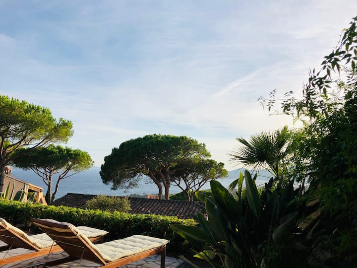 Promo Superbe Mas Magnifique Vue Mer Proche Plage - Saint-Tropez