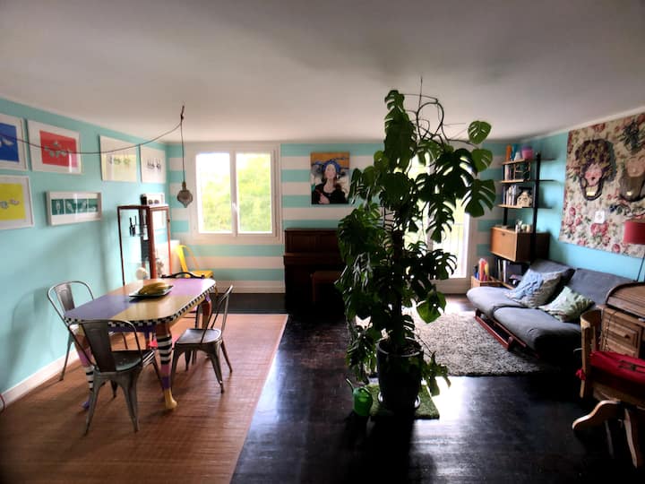 Grand Appartement Familiale Près De Paris - Boulogne-Billancourt