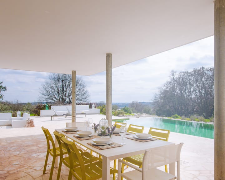 Beautiful Villa Flora With Pool - Martina Franca