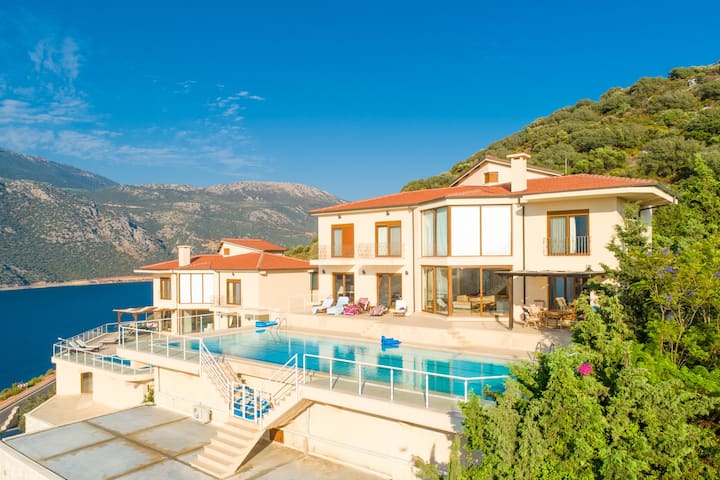Villa Suzan With Peaceful Garden And Sea View - Turquie