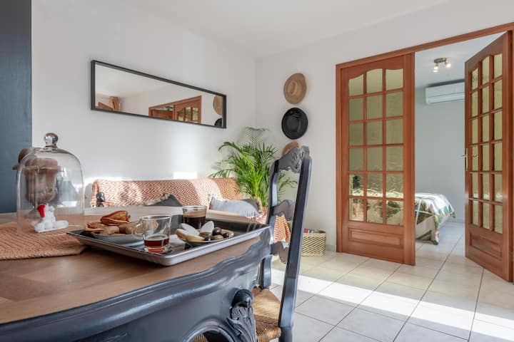 Cosy Flat Ground Floor T2 With Terrace. 40 M2 - Aix-en-Provence