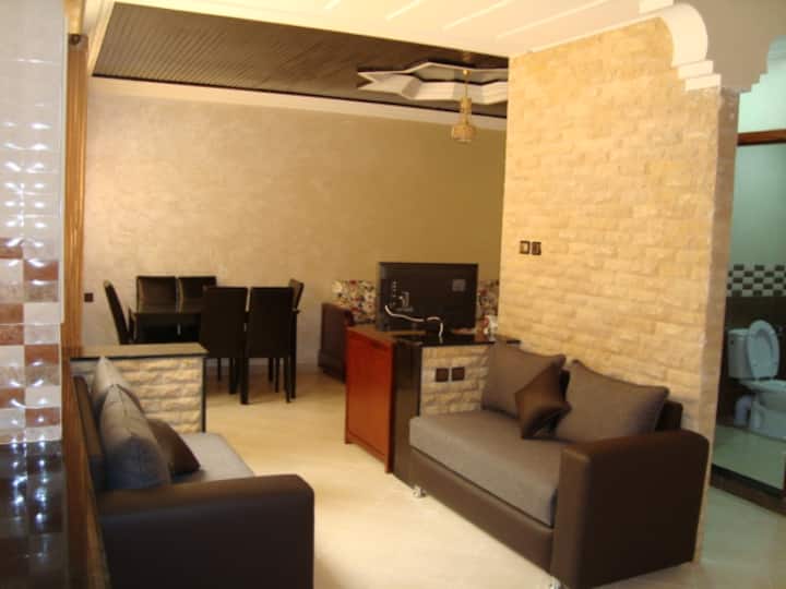 Appartement Reem 3 Chambres Pour Famille - Rabat