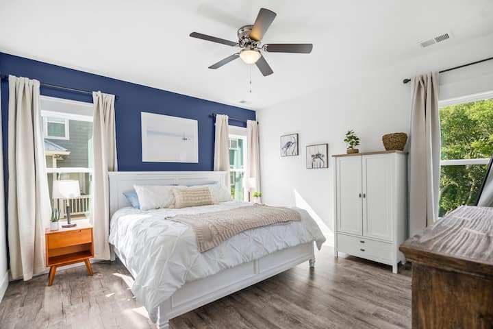 Afterdune Delight - 2 Blocks From Beach! - Carolina Beach, NC