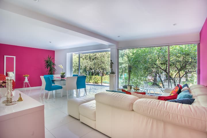 Enorme Depa Frente A Parque España, Roma-condesa. - Mexico City