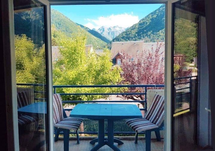 Appart 6 Personnes Esprit Chalet Vue Sur  Montagne - Les
