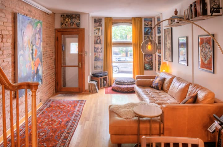 Artist's Rowhouse In Canton W/ Parking On Site - ボルチモア, MD