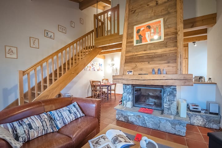 Superbe à Chamonix, Parking, Ski à Pied 400 Mètres - Chamonix