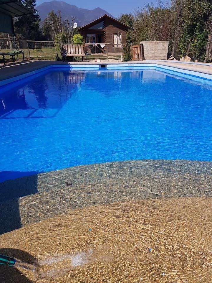 Agradables Cabañas Con Piscina Y Gran Quincho - Olmué