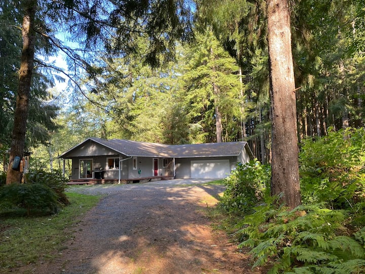 Cozy Rainforest Getaway - Riverfront - Forks, WA