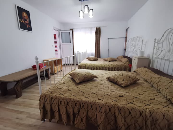Bucovina Quadruple Room With Ensuite Bathroom - Pojorâta