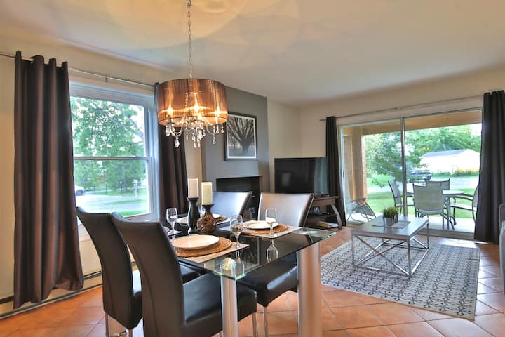 Condo 2 Chambres Club Azur Près Du Lac - Légal - Magog