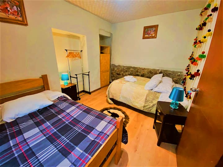 Pvt Apartment With Nice Balcony-historical Center - Cusco