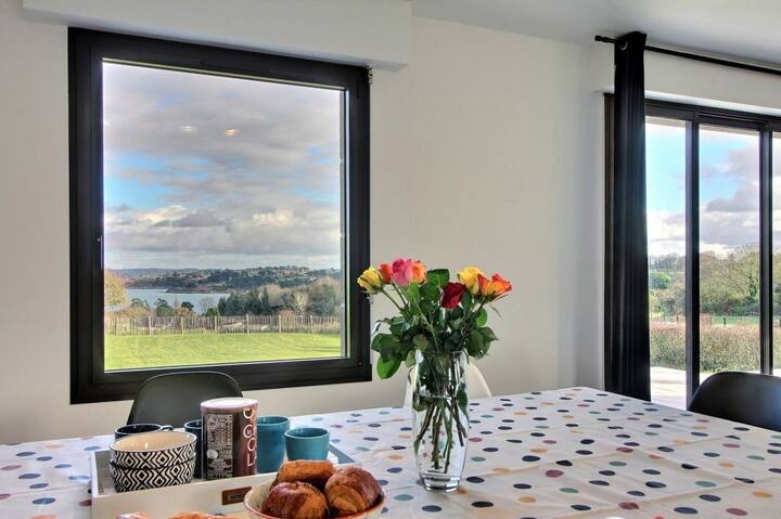 L'eau Qui Rêve, Maison 4* Vue Mer, 800m Des Plages - Locquirec