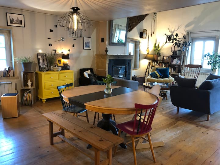 Maison De Charme En Plein Coeur Du Beaujolais - Fleurie