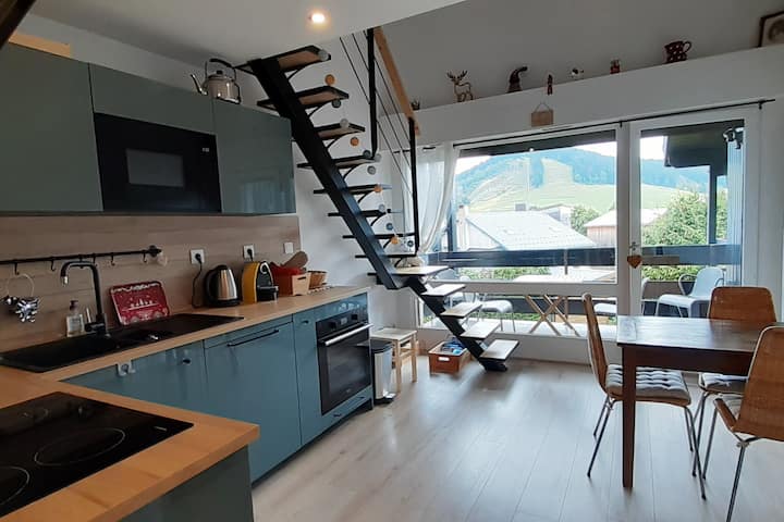 Superbe Triplex Avec Belle Vue Dans Village - Autrans