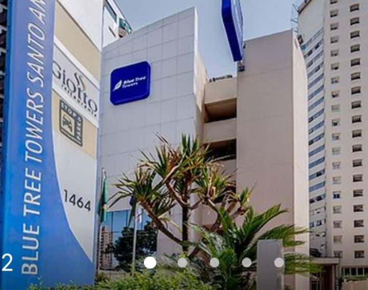 Flat Encantador Com Piscina E Estacionamento - Santo André