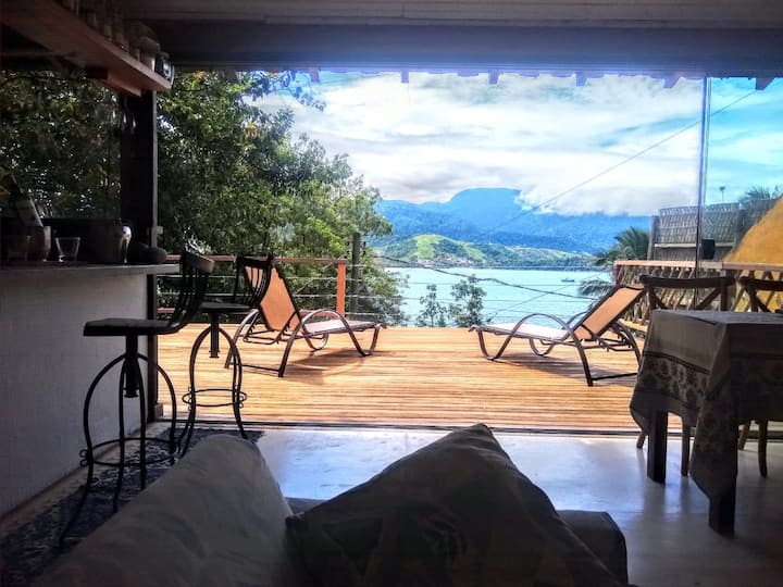 Vivenda De Praia ÁRea De Lazer E Vista Maravilhosa - Ilhabela