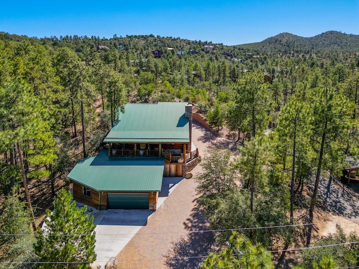 Amazing, Private Log Cabin- Price Cut For Summer! - Prescott, AZ