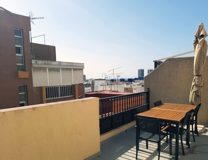 Rooftop Terrace In Santa Cruz City Center - Santa Cruz de Tenerife
