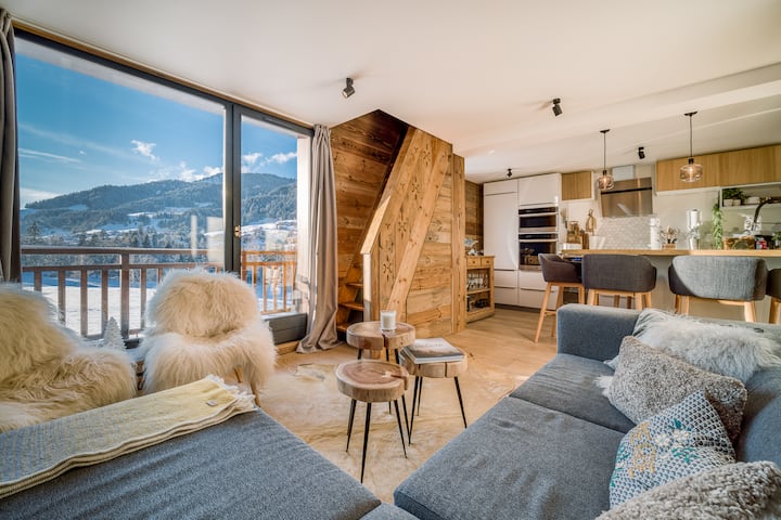 Superbe Appartement Proche Centre Et Pistes De Ski - Megève