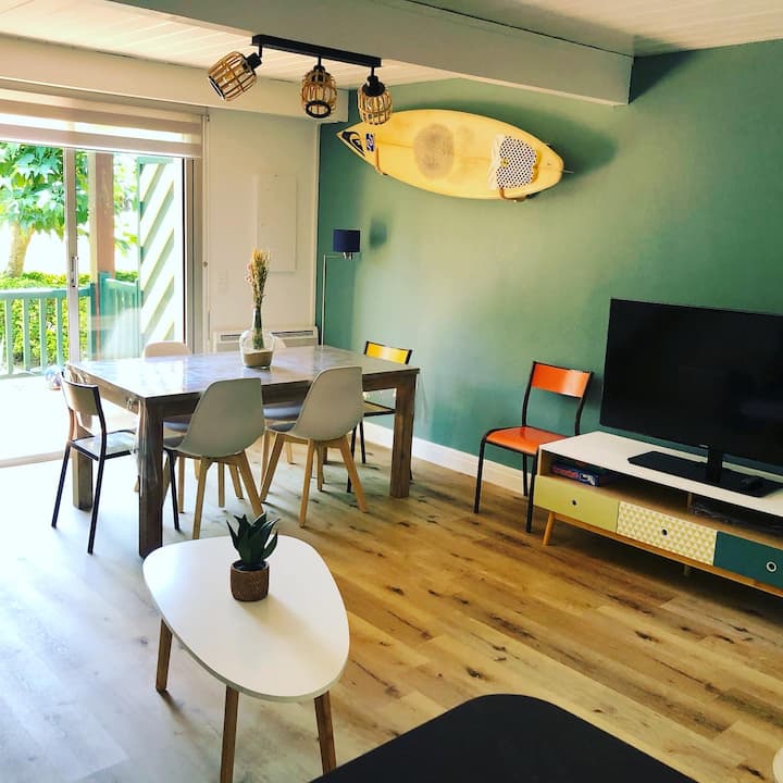 Villa Patio Capbreton 3 Ch Avec Piscine 50m Plage - Capbreton